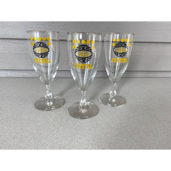 Labatt's Crystal | Dining | Labatts Crystal 8oz Flat Base Stem Ware 7 ...